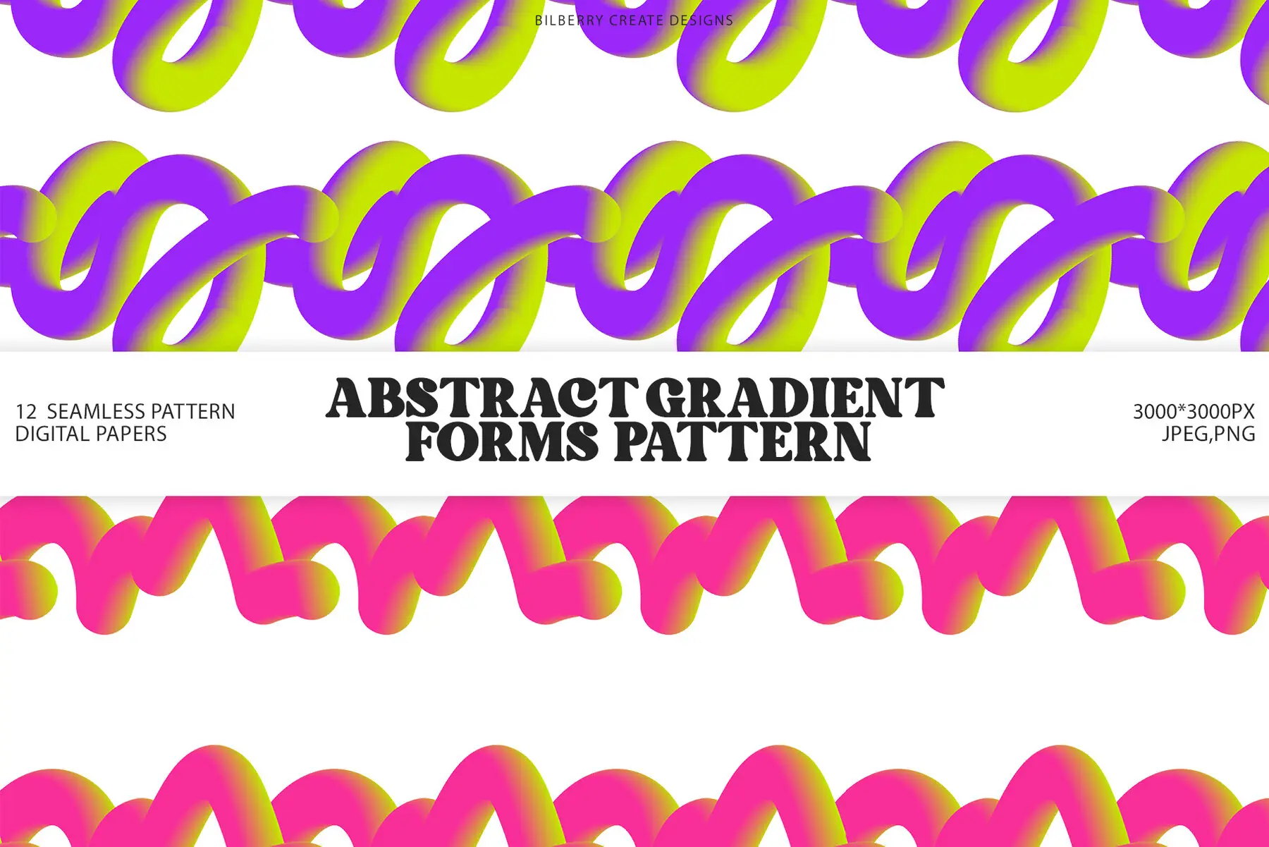 Abstract Gradient Forms Patterns Graphics - YouWorkForThem