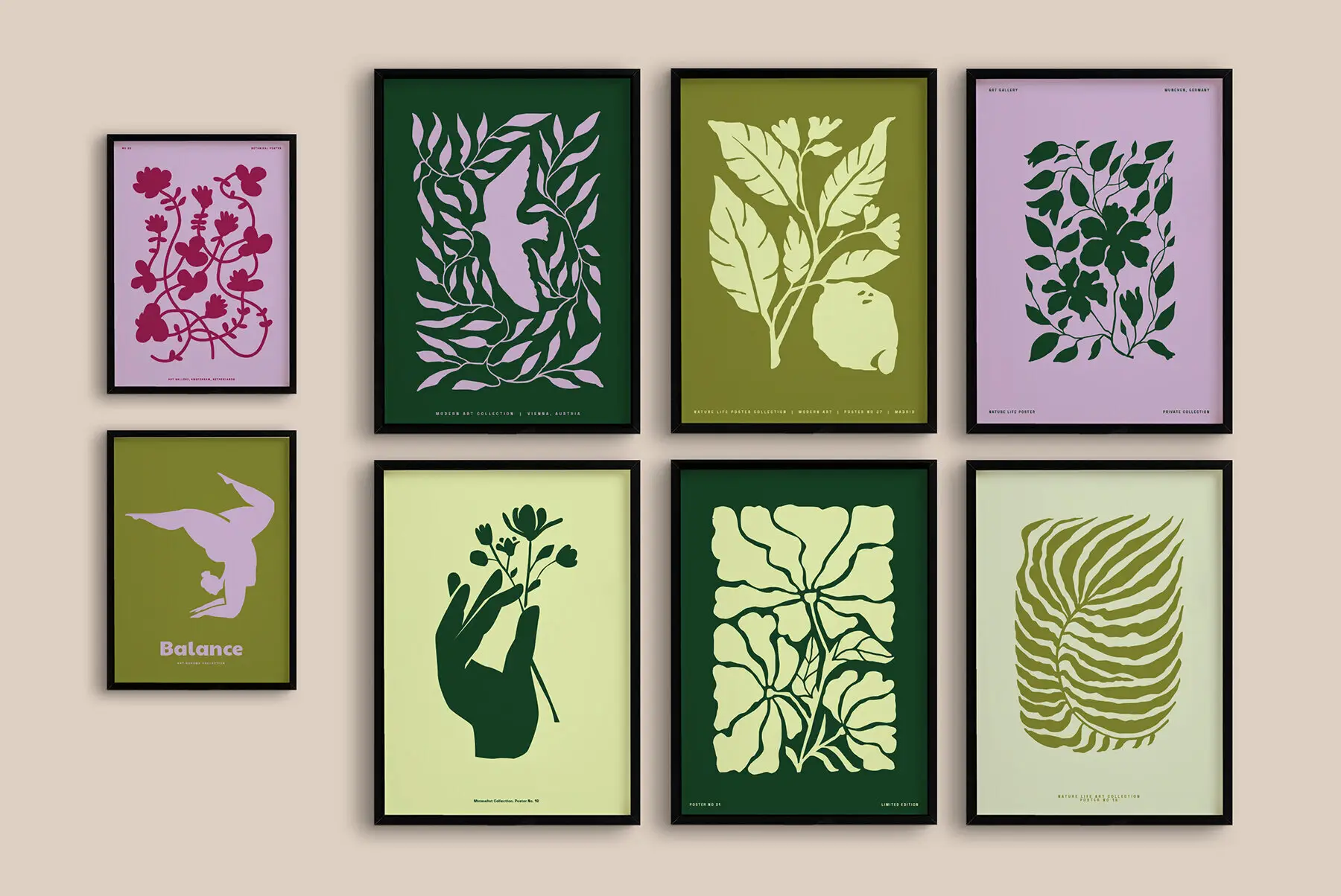 Nature Life Yoga Prints Posters Graphics - YouWorkForThem