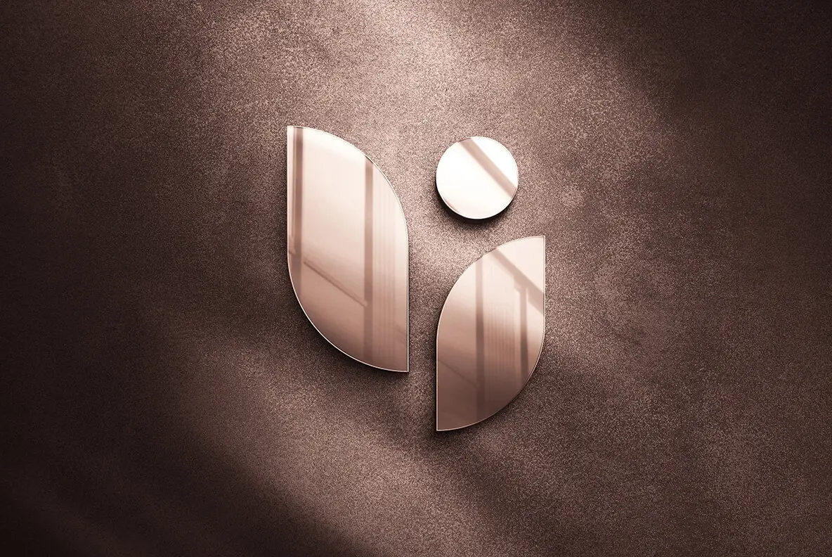 Glass Reflection Logo Mockup Graphics - YouWorkForThem