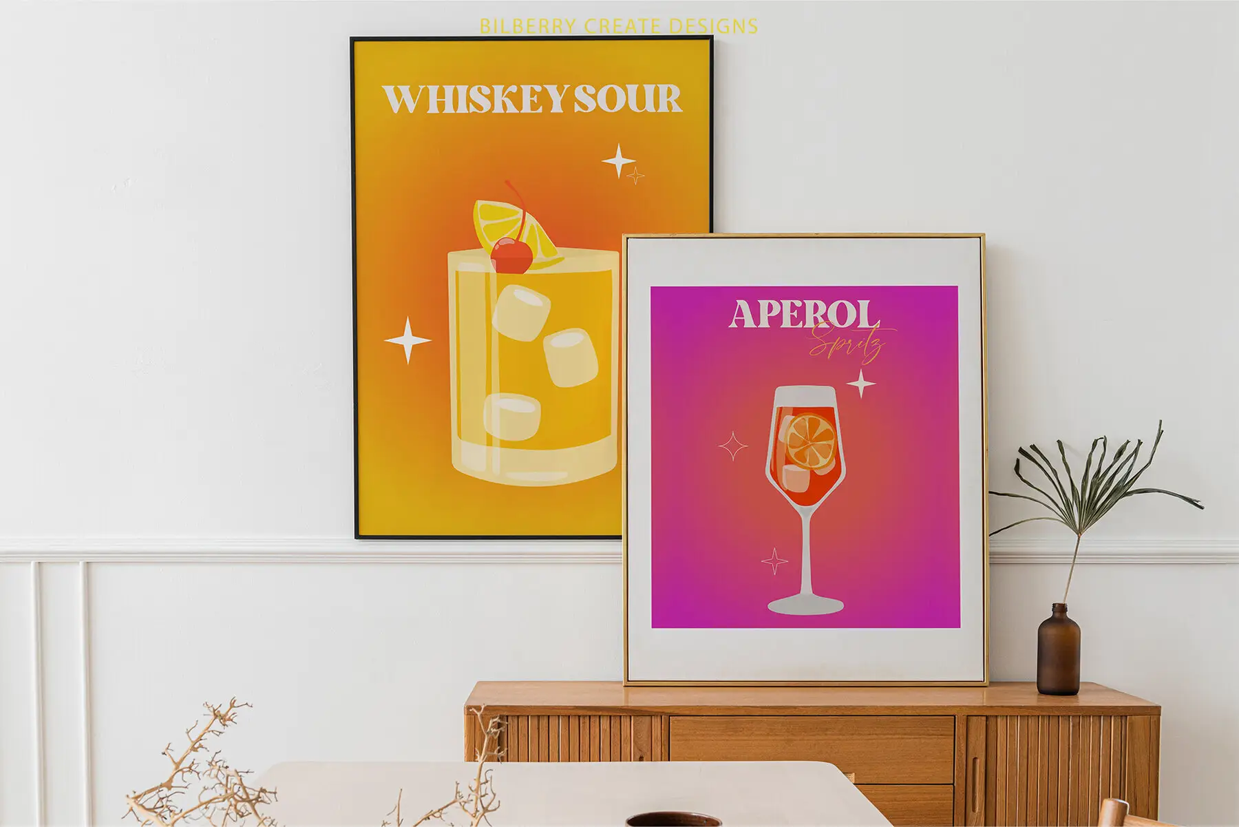 Favourite Drink Art Set Graphics - YouWorkForThem