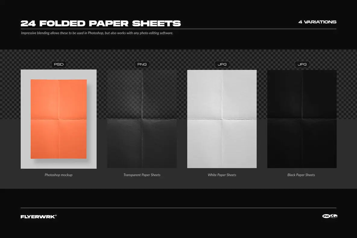 Folded Paper Sheets Graphics - YouWorkForThem