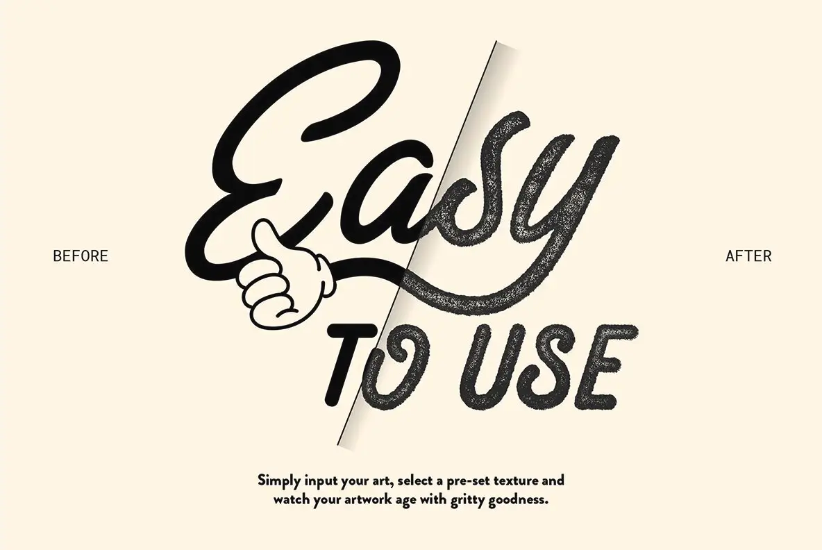 Vintage Stamp Texture Effect Graphics - YouWorkForThem