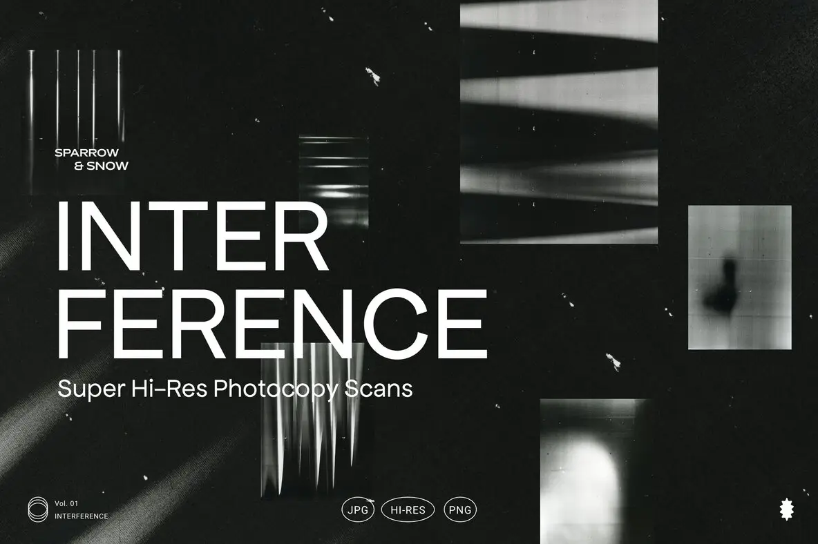 Interference Hi Res Photocopy Scan Graphics - YouWorkForThem