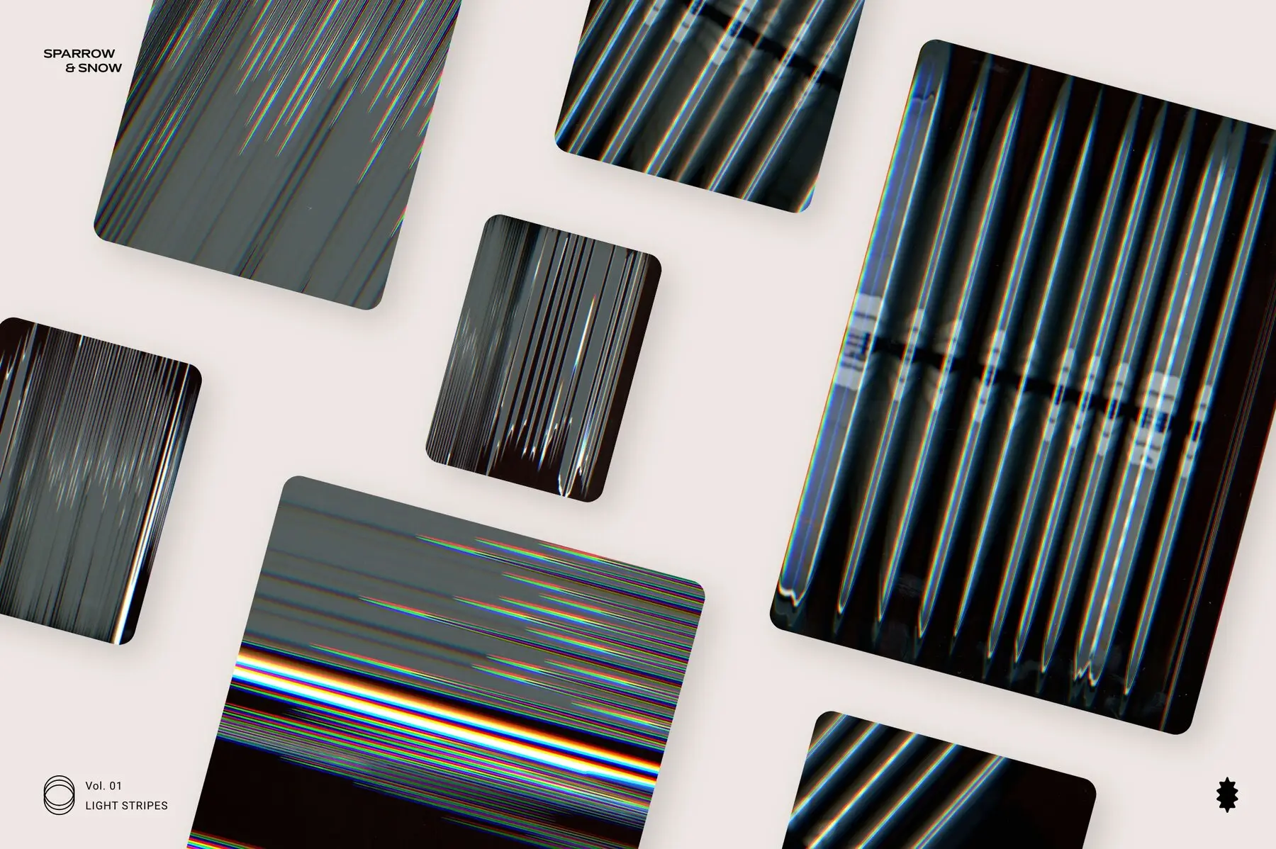 Light Stripes - Hi Res Light Scans Graphics - YouWorkForThem