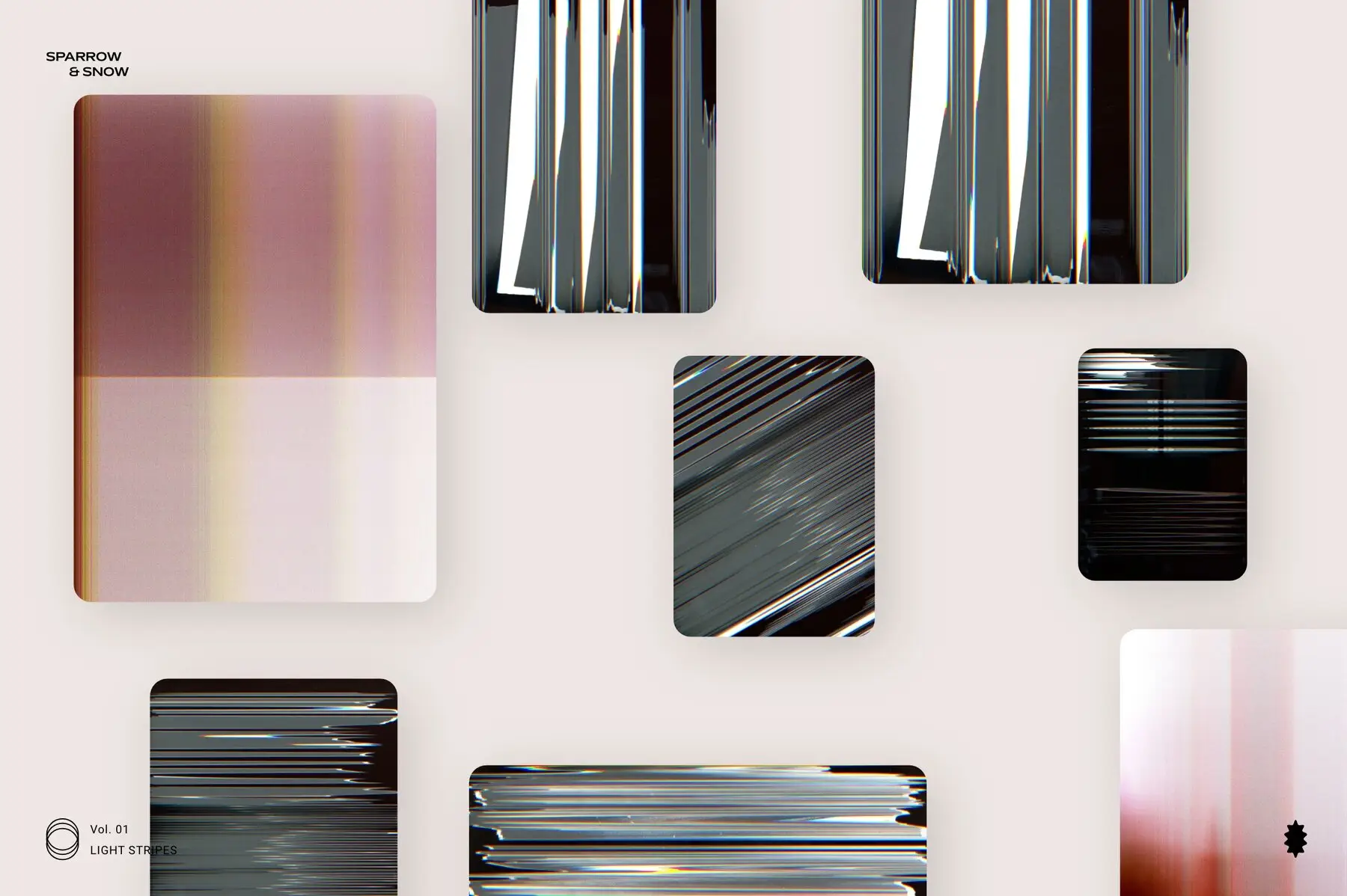 Light Stripes - Hi Res Light Scans Graphics - YouWorkForThem