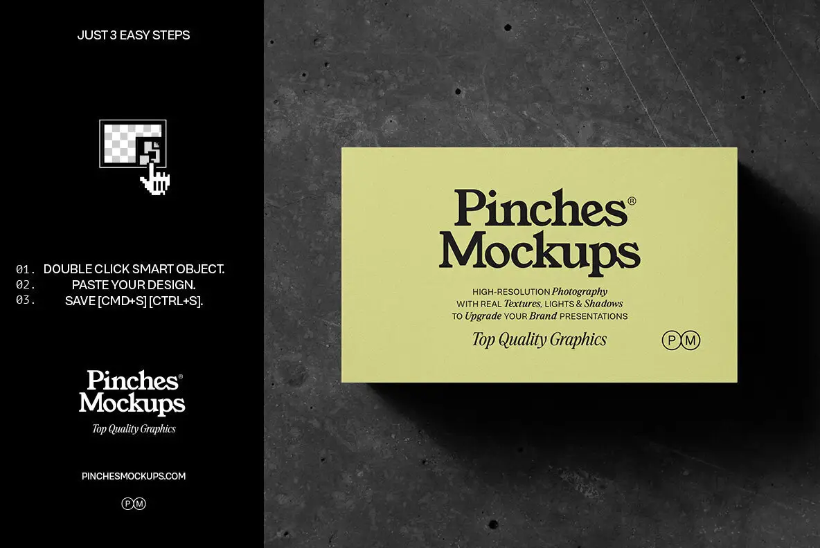PM_BC 02 - Business Card Mockup Graphics - YouWorkForThem