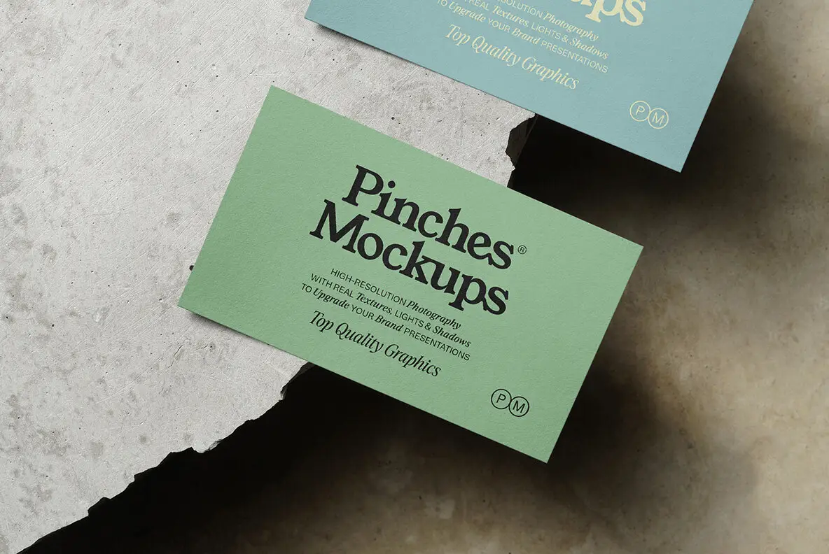 PM_BC 07 - Business Card Mockup Graphics - YouWorkForThem