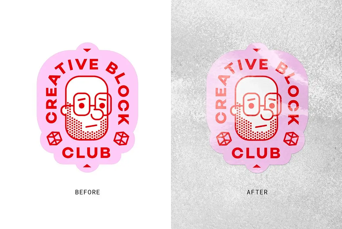 Custom Shape Sticker Mockups Graphics - YouWorkForThem