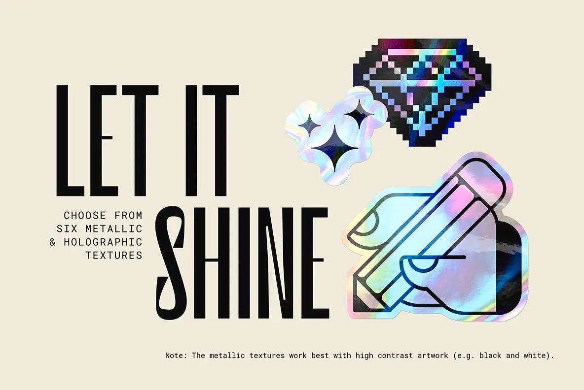 Custom Shape Sticker Mockups Graphics - YouWorkForThem