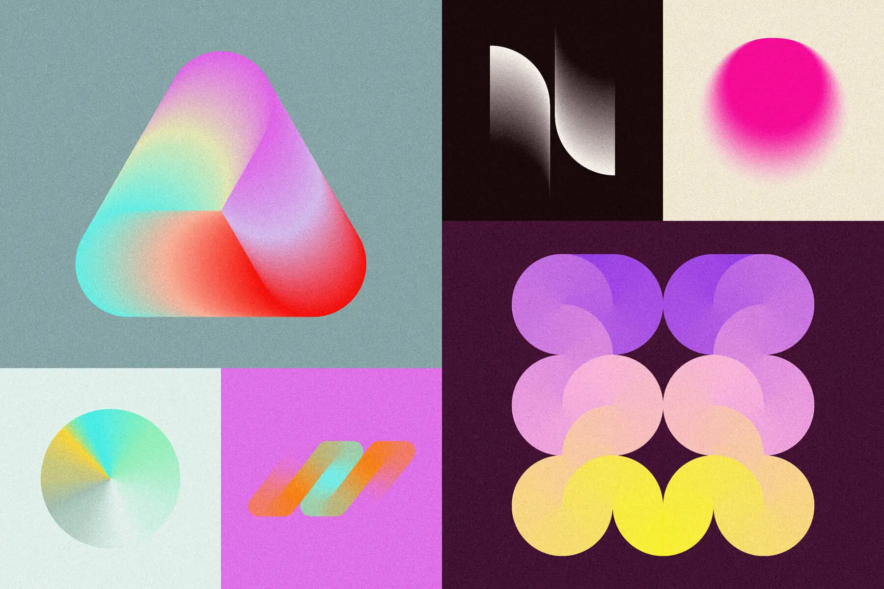 Blender 2 160 Gradient Blend Shapes Graphics - YouWorkForThem