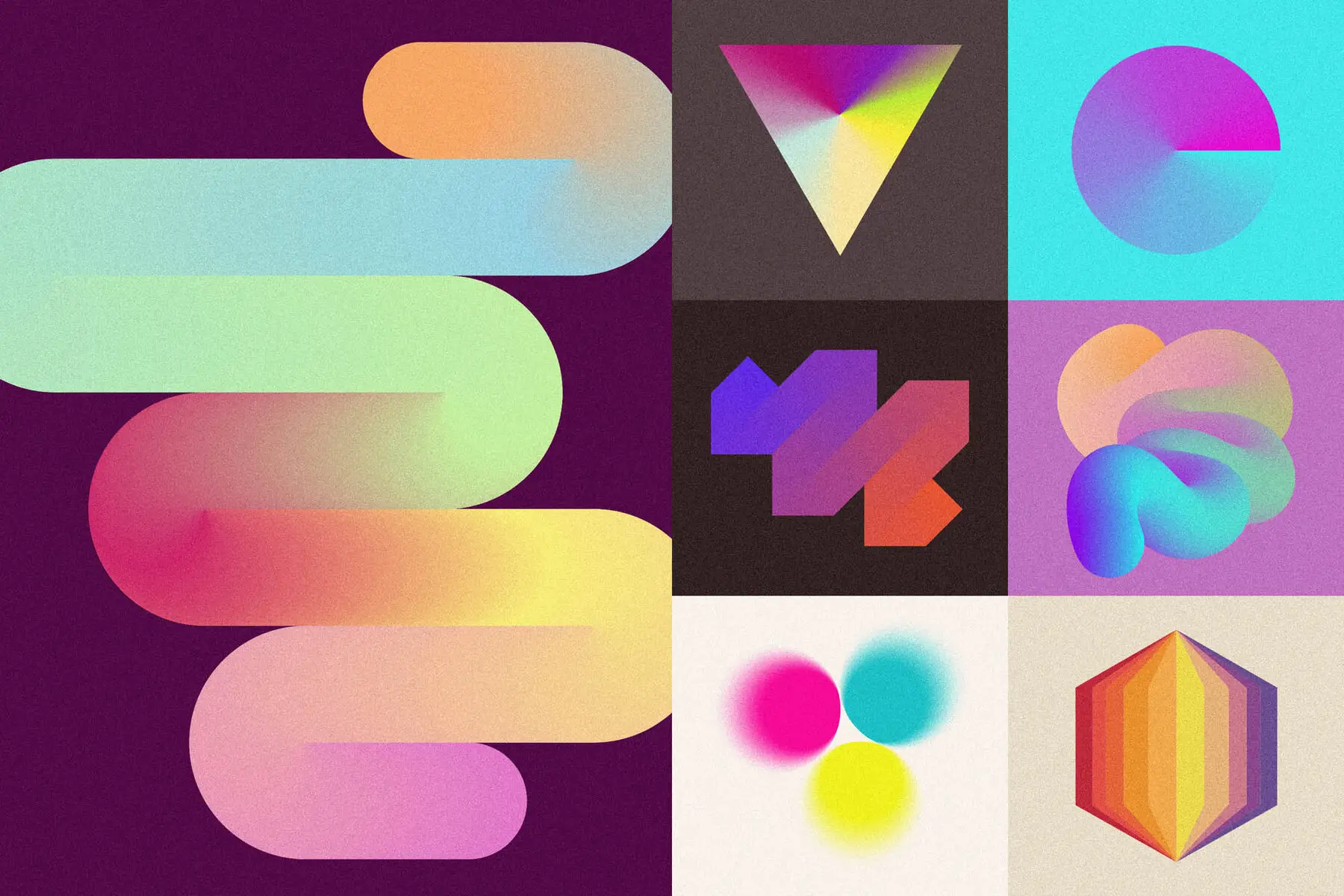 Blender 2 160 Gradient Blend Shapes Graphics - YouWorkForThem