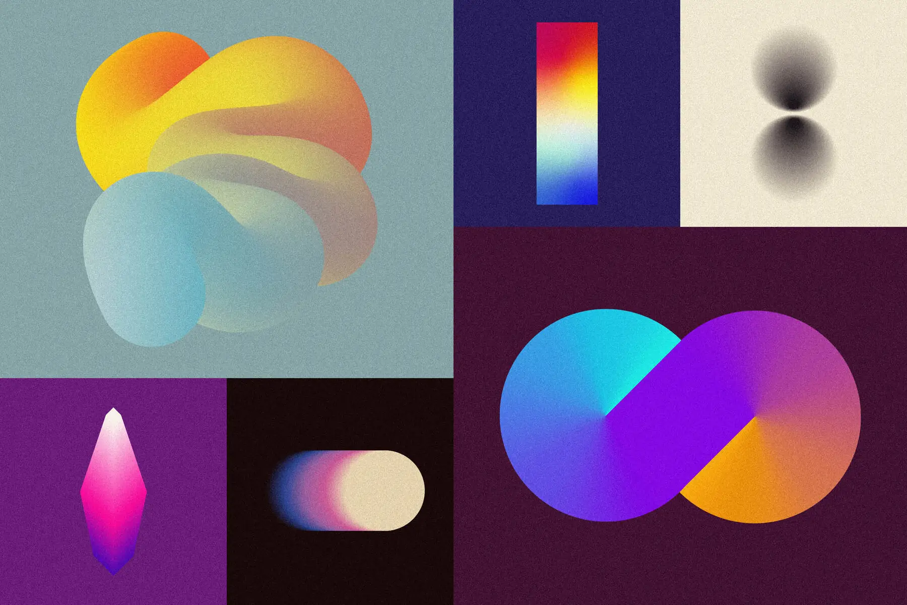Blender 2 160 Gradient Blend Shapes Graphics - YouWorkForThem
