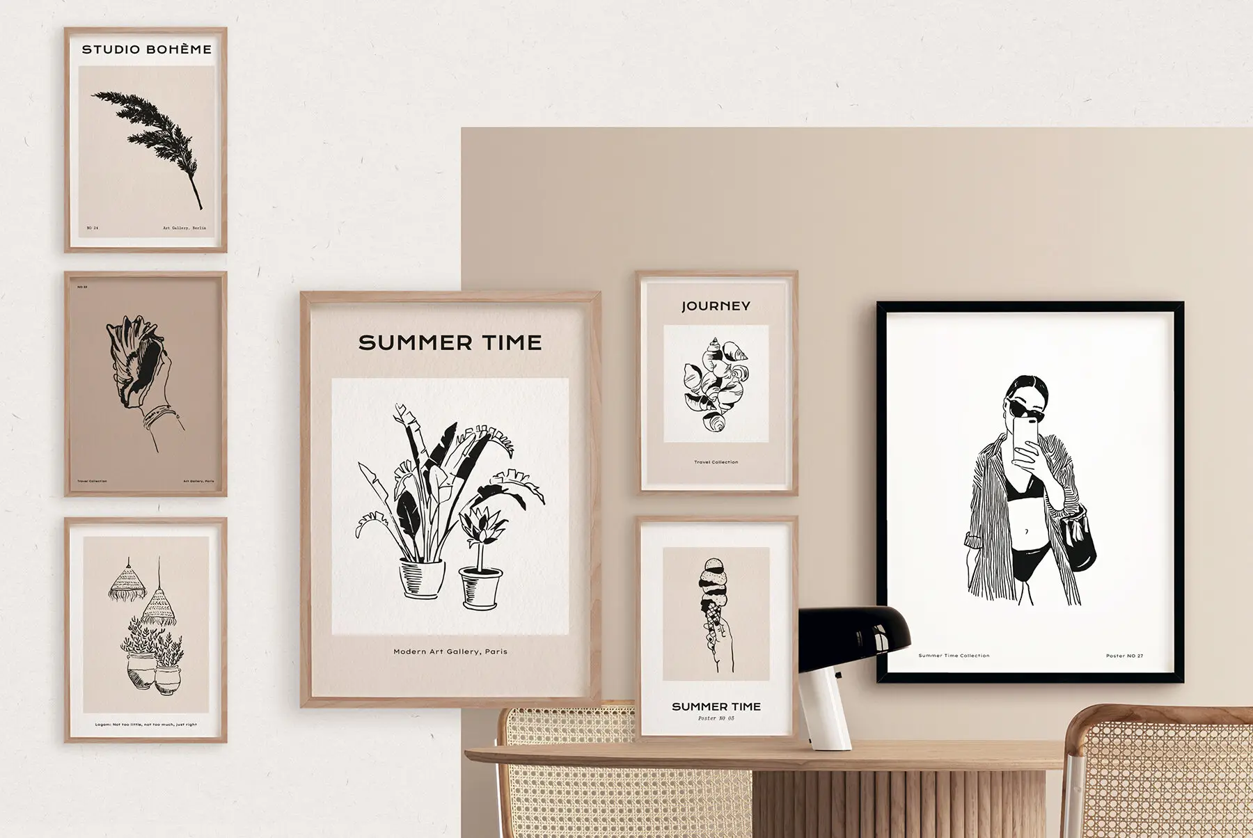 Modern Travel Prints Posters Graphics - YouWorkForThem