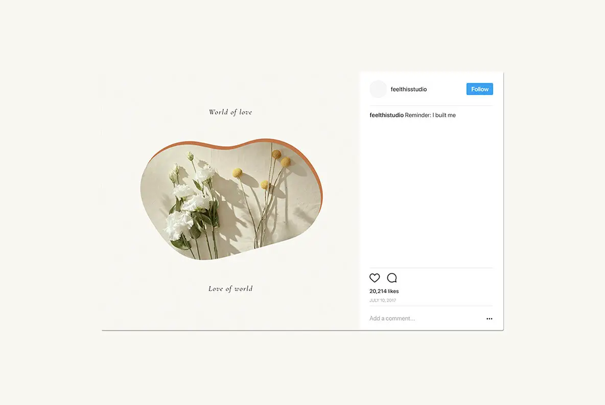 Cocoa Instagram Social Media Pack Instagram - YouWorkForThem