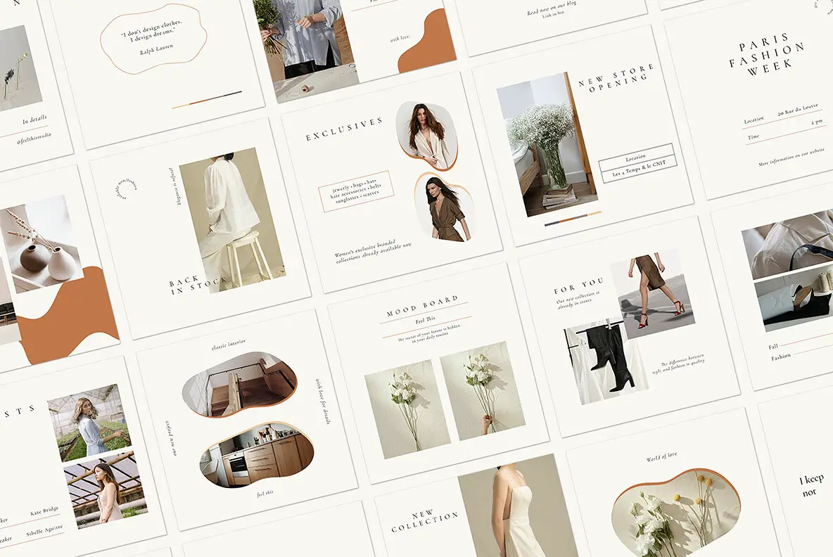 Cocoa Instagram Social Media Pack Instagram - YouWorkForThem