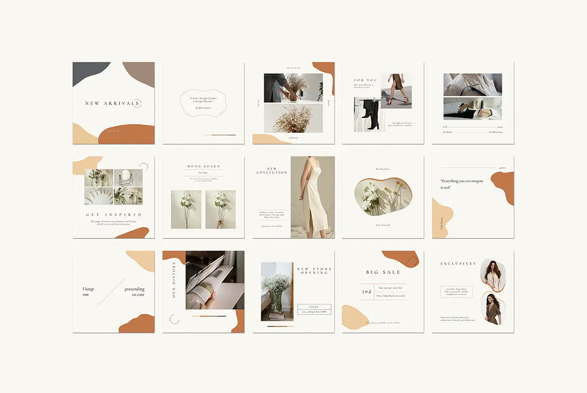 Cocoa Instagram Social Media Pack Instagram - YouWorkForThem