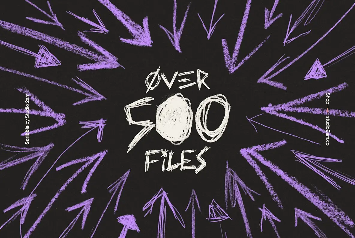 Scribble Textures - YouWorkForThem