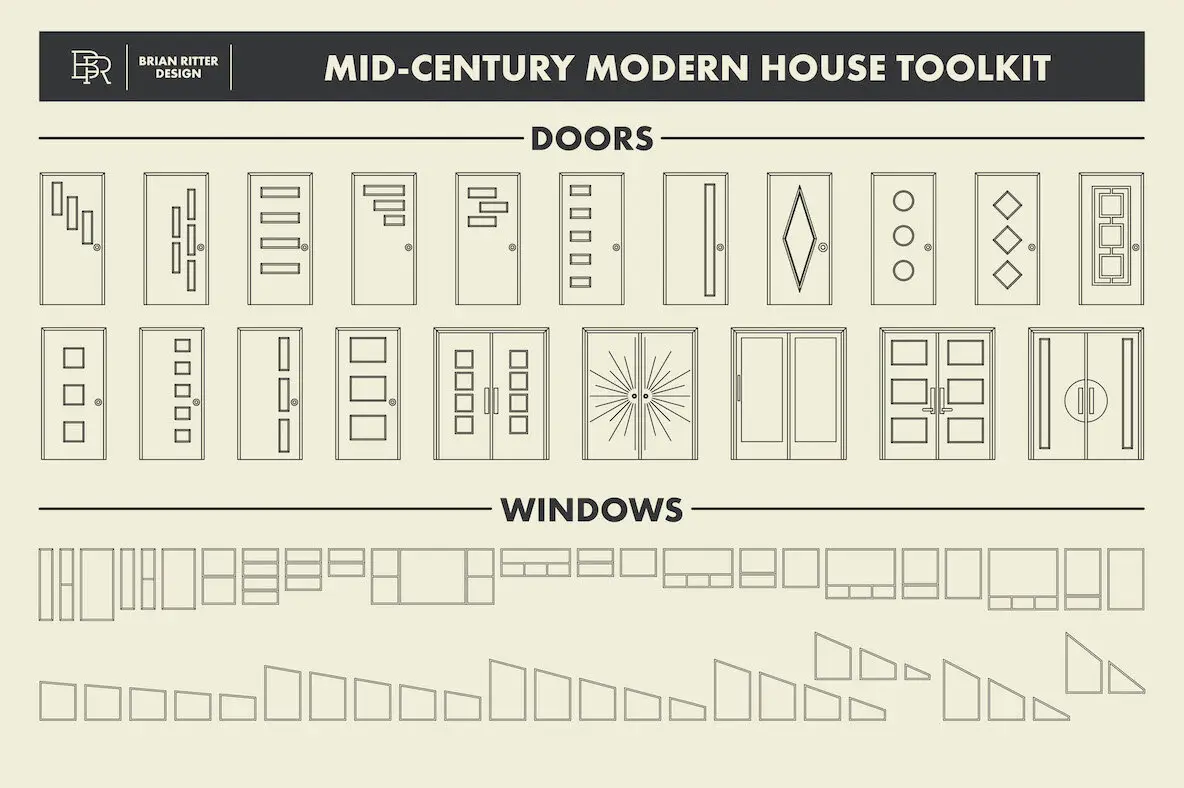 Mid-Century Modern House Toolkit - YouWorkForThem