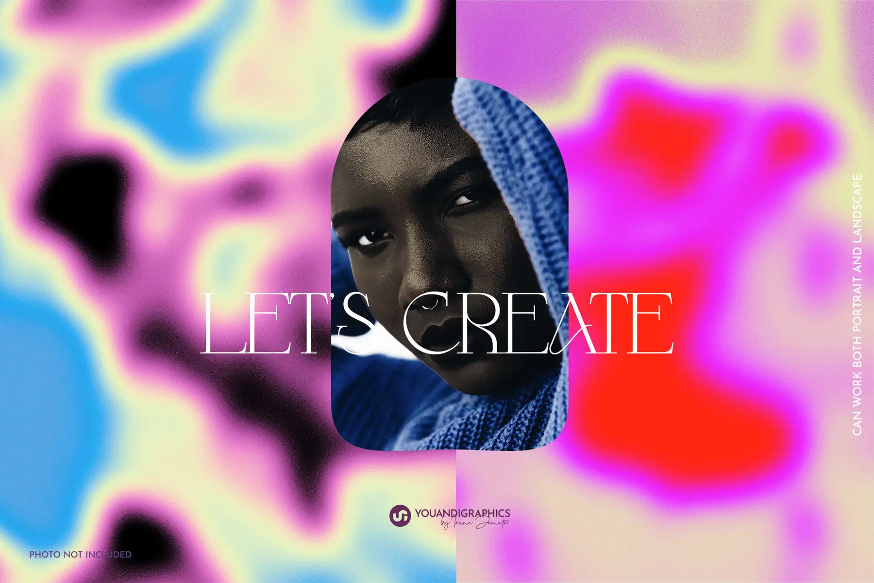 Heatmap Grainy Gradient Backgrounds Graphics - YouWorkForThem