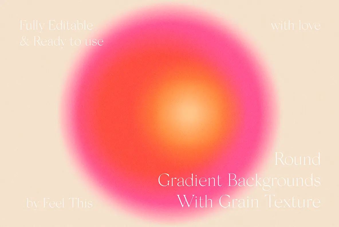 Round Circle Gradient Textures Backgrounds Graphics - YouWorkForThem