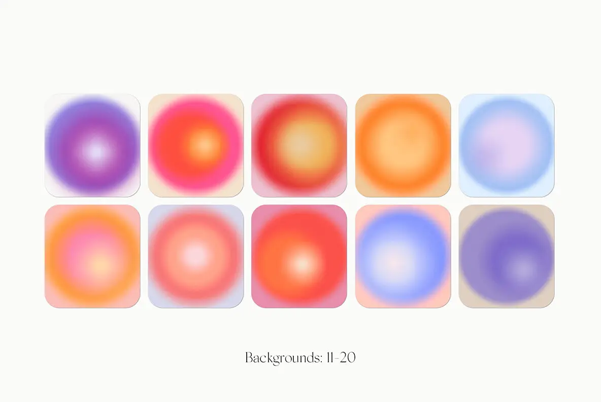 Round Circle Gradient Textures Backgrounds Graphics - YouWorkForThem