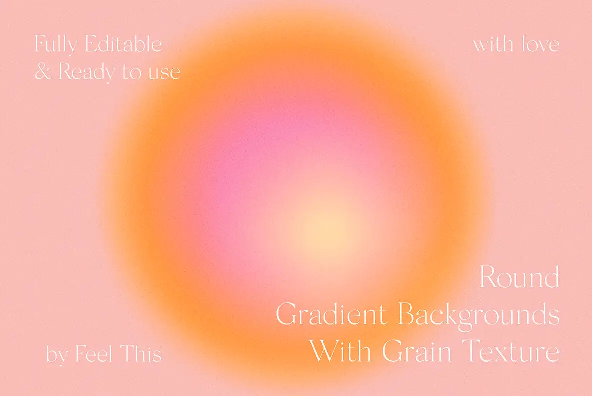 Round Circle Gradient Textures Backgrounds Graphics - YouWorkForThem