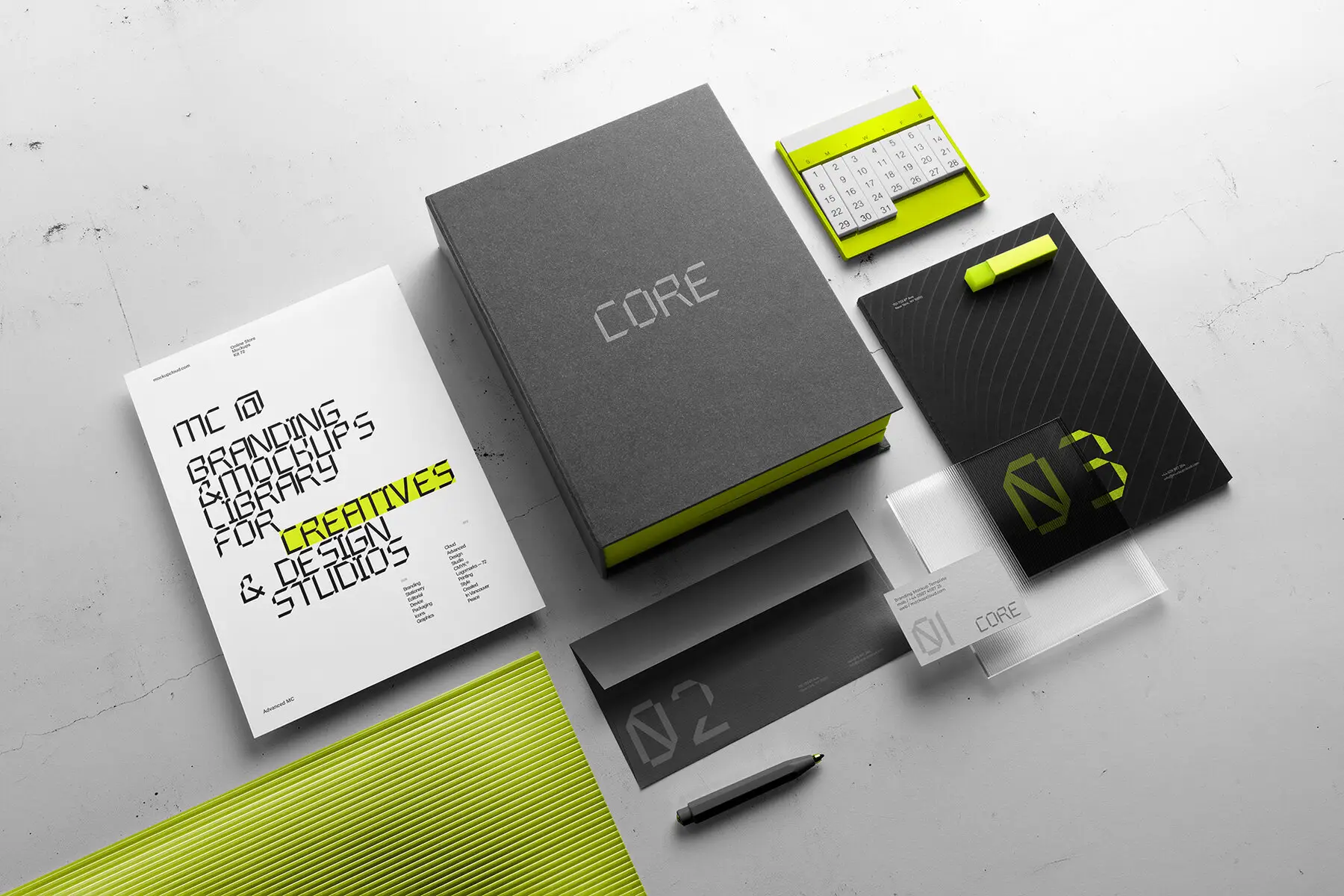 Core Branding Mockup Vol 2 Graphics - YouWorkForThem