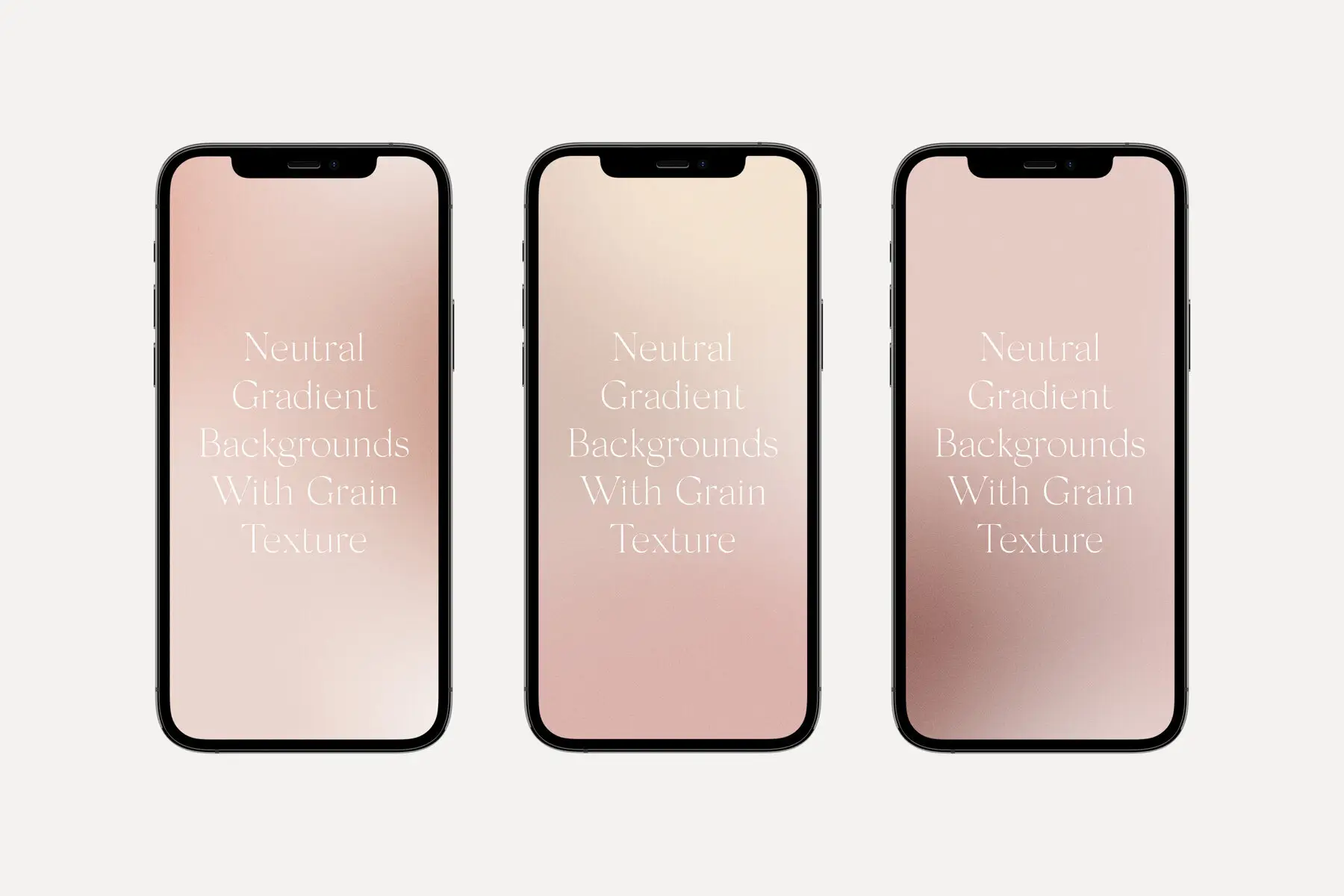 Neutral Grainy Gradient Textures Backgrounds Graphics - YouWorkForThem