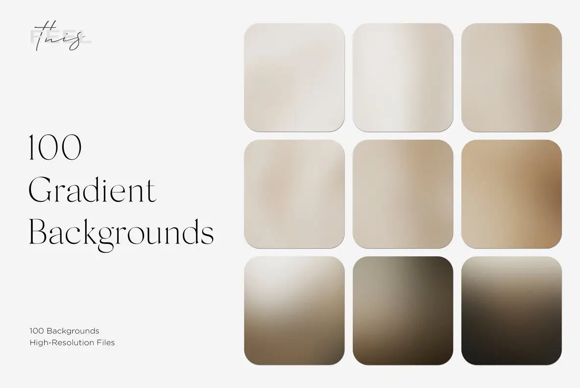 100 Beige Gradient Backgrounds Textures Graphics - YouWorkForThem