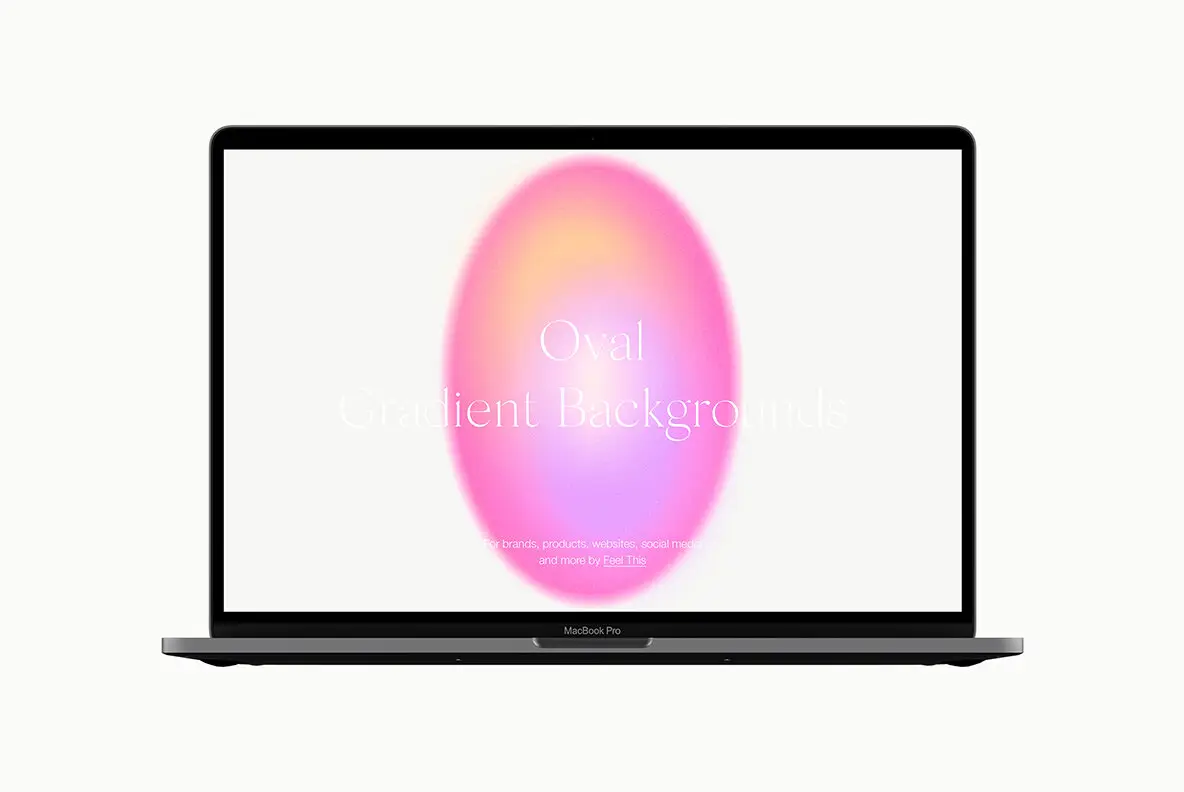 Oval Grainy Gradient Textures Backgrounds Graphics - YouWorkForThem