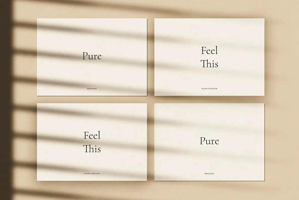 Pure Paper Mockup Scene Creator Graphics - YouWorkForThem