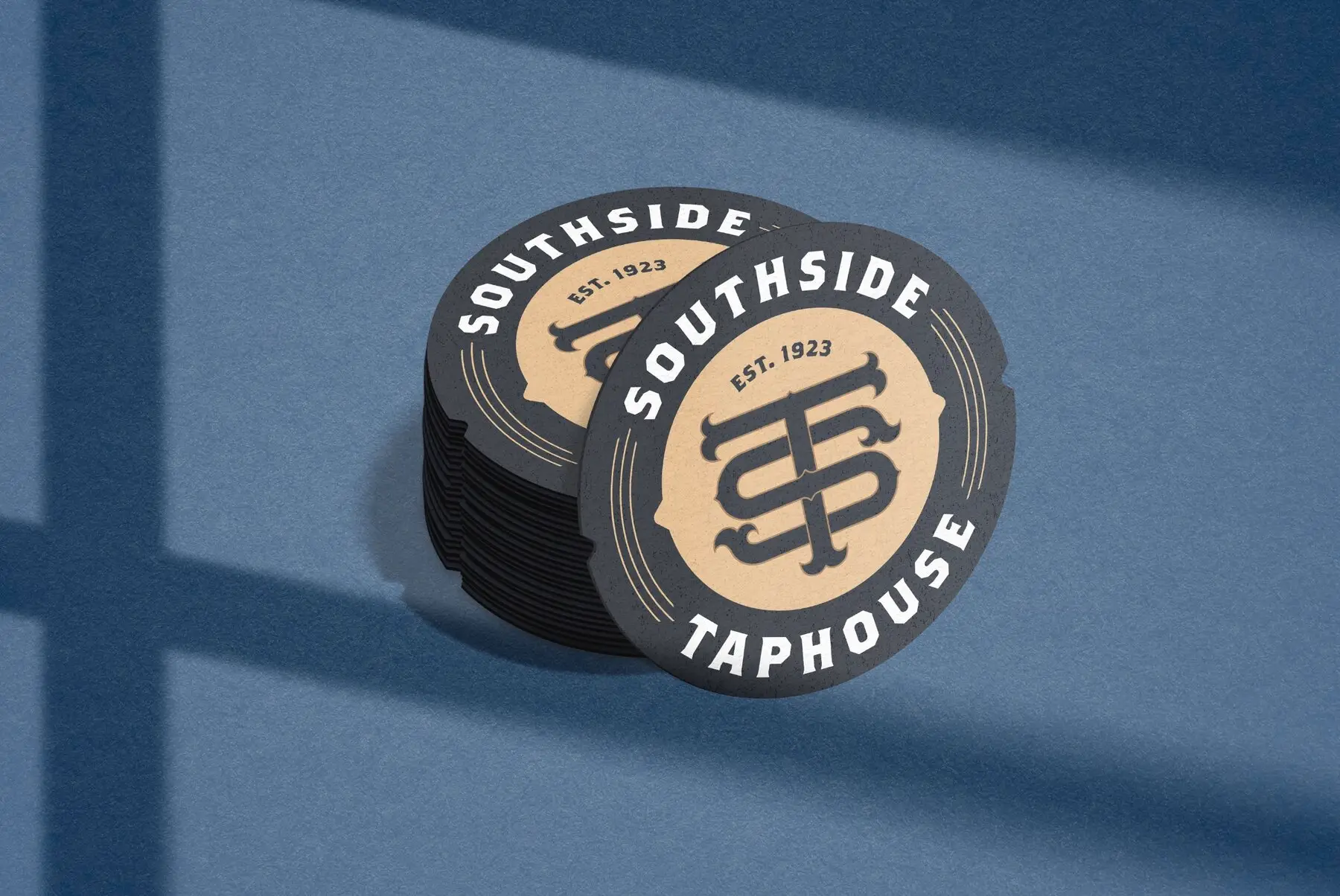 Custom Shape Coaster Mockup Graphics - YouWorkForThem