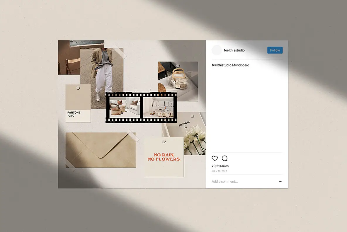Realistic Mood Board Mockups lV Graphics - YouWorkForThem