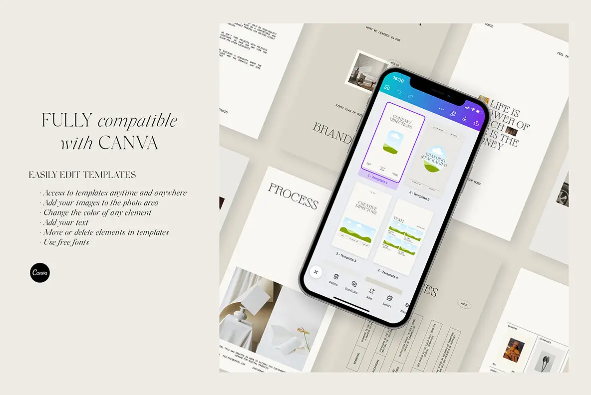 Heaven Instagram Social Media Pack Canva PS Instagram - YouWorkForThem