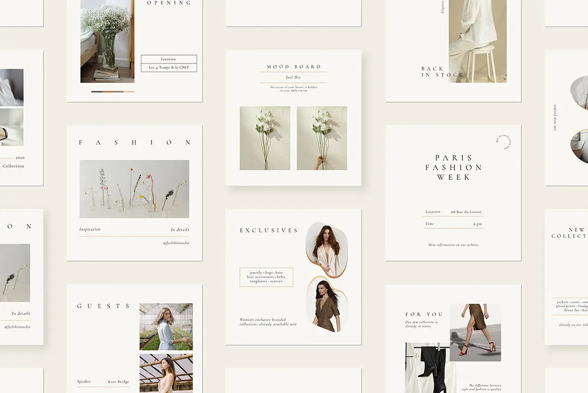 520 Bundle Social Media Templates PS Value Packs - YouWorkForThem