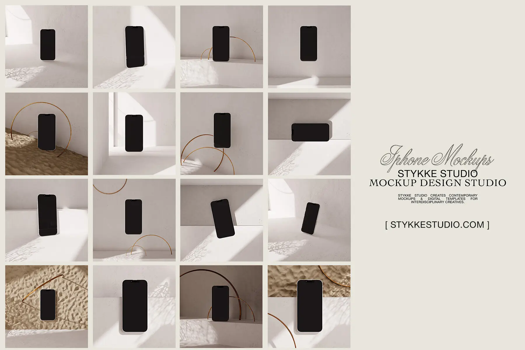 Desert iPhone Mockup Graphics - YouWorkForThem