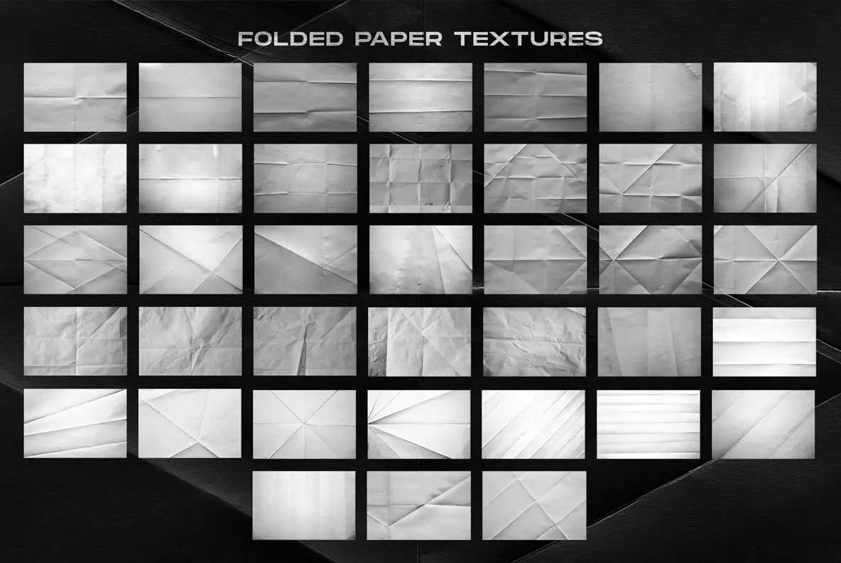 Folded Paper Textures Collection Graphics - YouWorkForThem