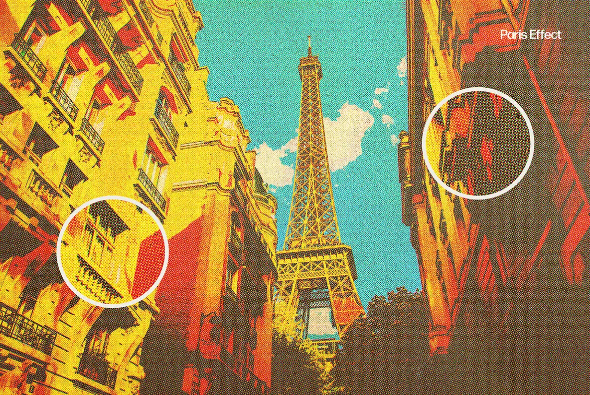 Vintage Postcard Photo Effect - YouWorkForThem