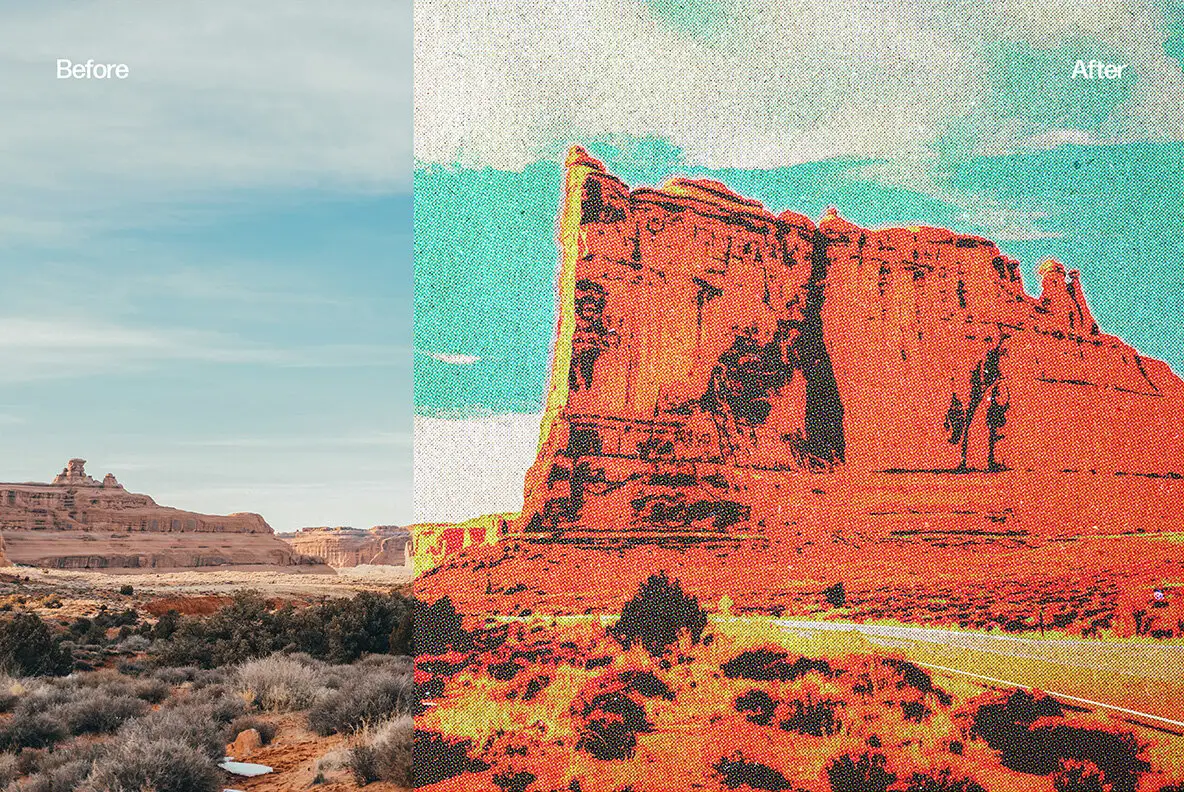Vintage Postcard Photo Effect - YouWorkForThem