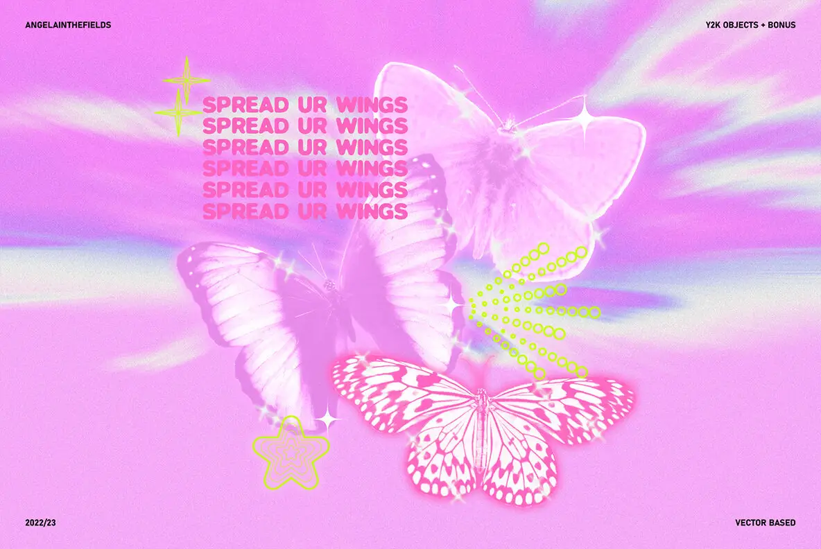 Y2K Library Graphics - YouWorkForThem