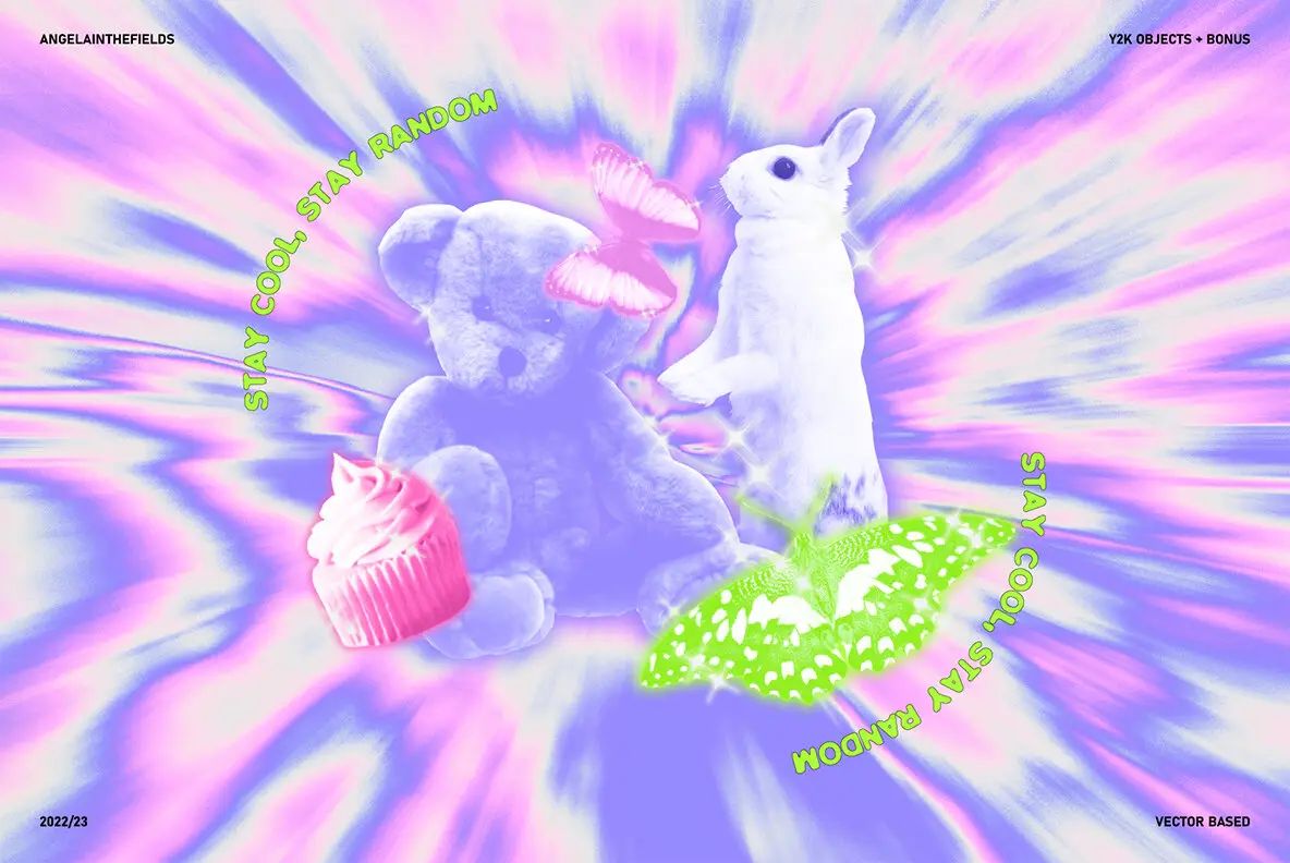 Y2K Library Graphics - YouWorkForThem