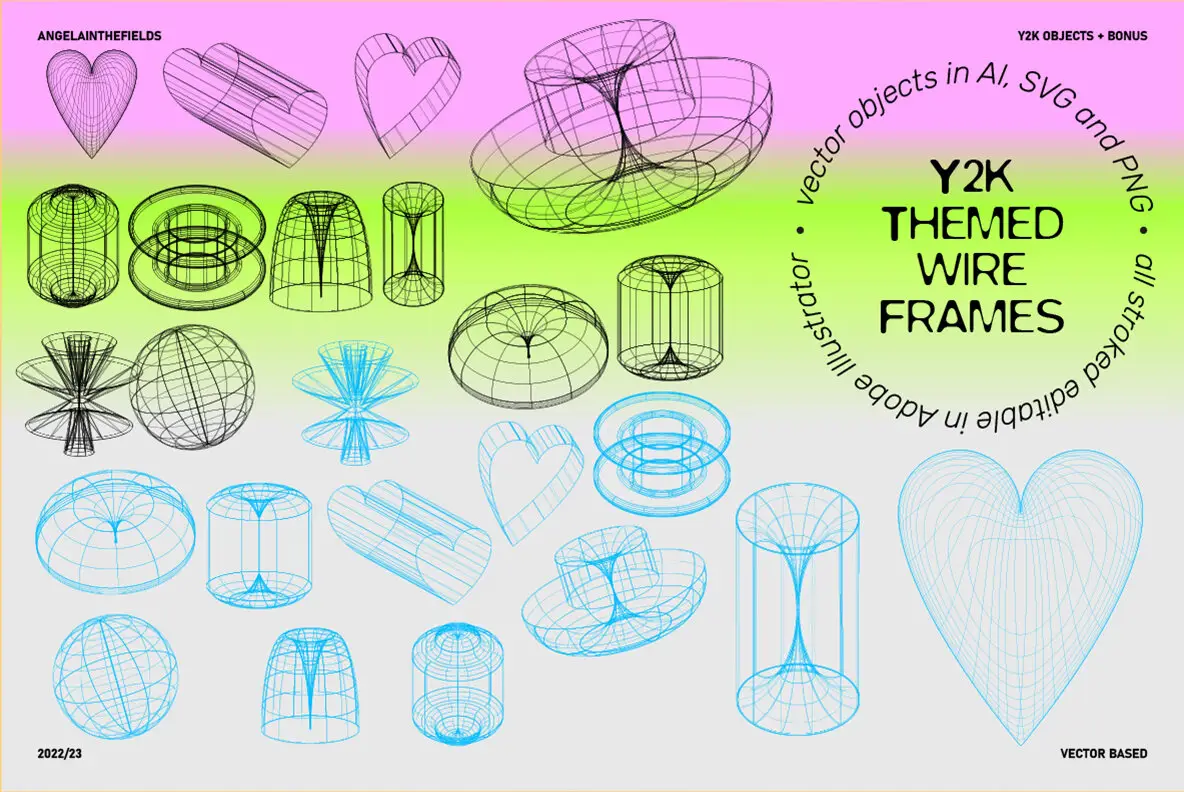 Y2K Library Graphics - YouWorkForThem