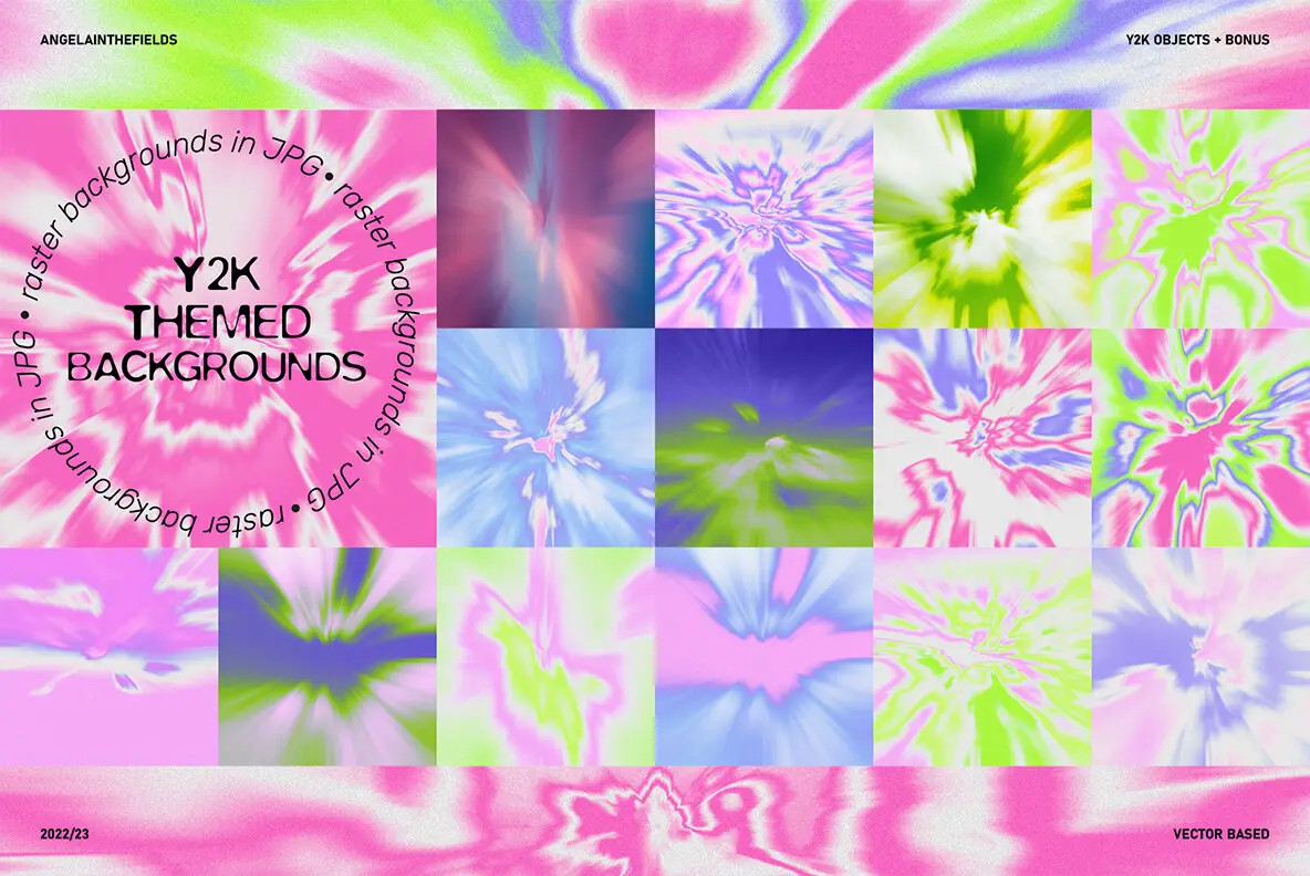 Y2K Library Graphics - YouWorkForThem