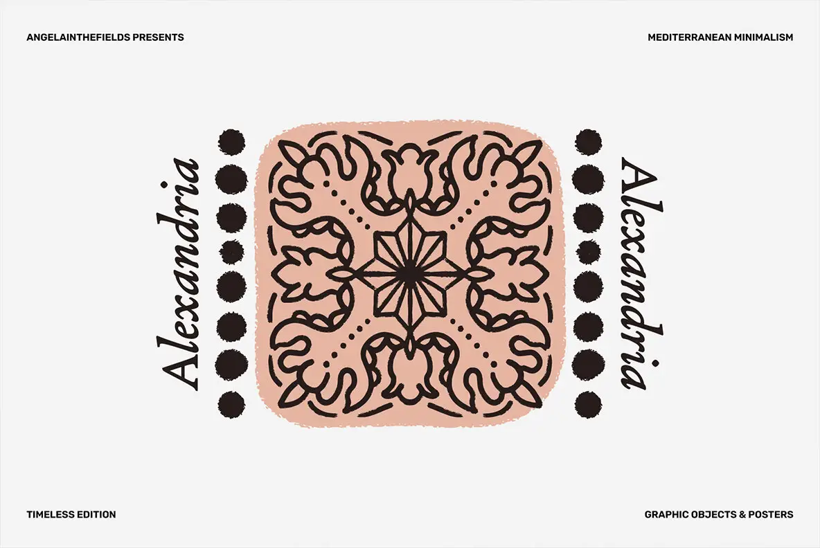 Mediterranean Minimalism Illustrations - YouWorkForThem