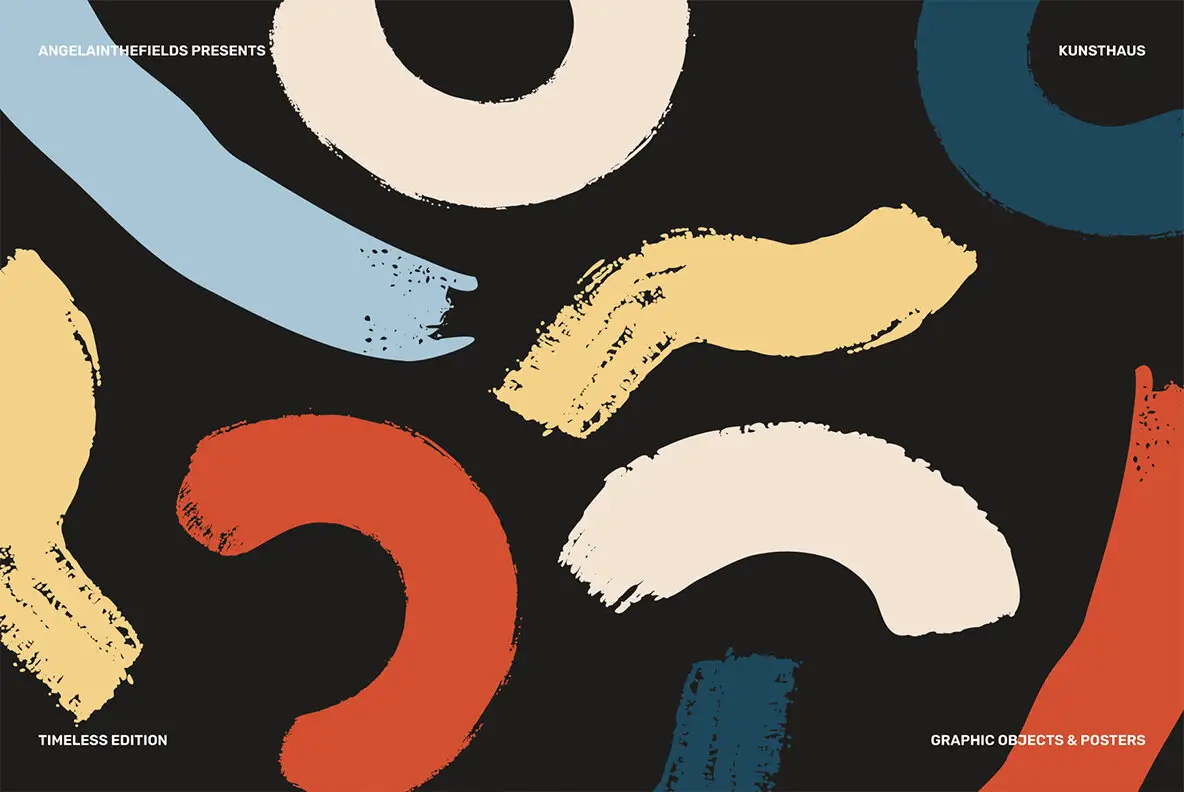 Retro Expressionism Objects Abstract - YouWorkForThem