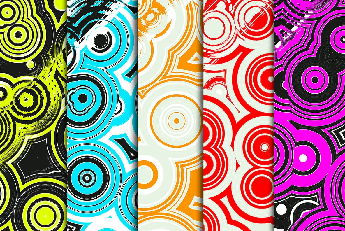 Circle Backgrounds 2 Graphics - YouWorkForThem