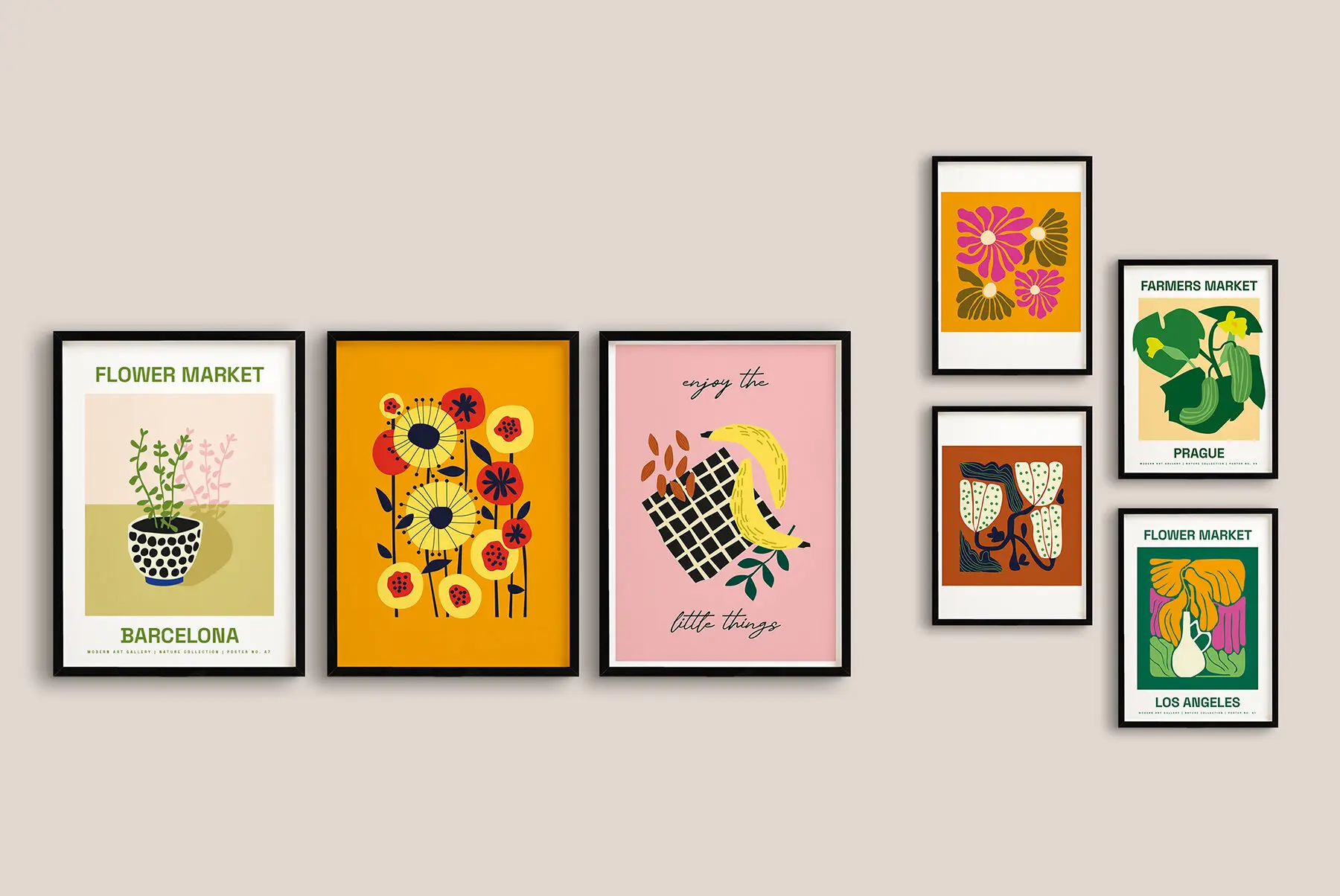 Artistic Prints Posters Mockups - YouWorkForThem
