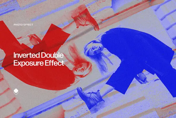 Inverted Double Exposure Photo Effect - YouWorkForThem