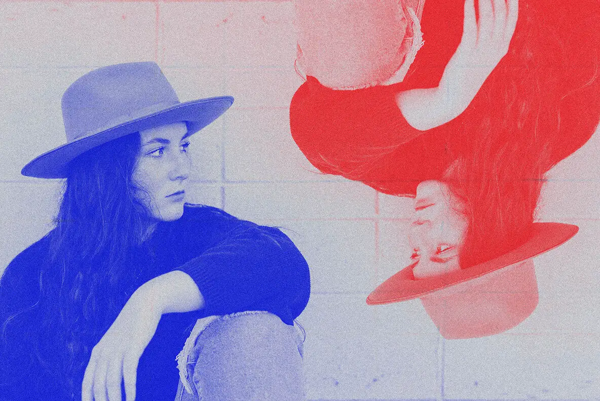 Inverted Double Exposure Photo Effect - YouWorkForThem