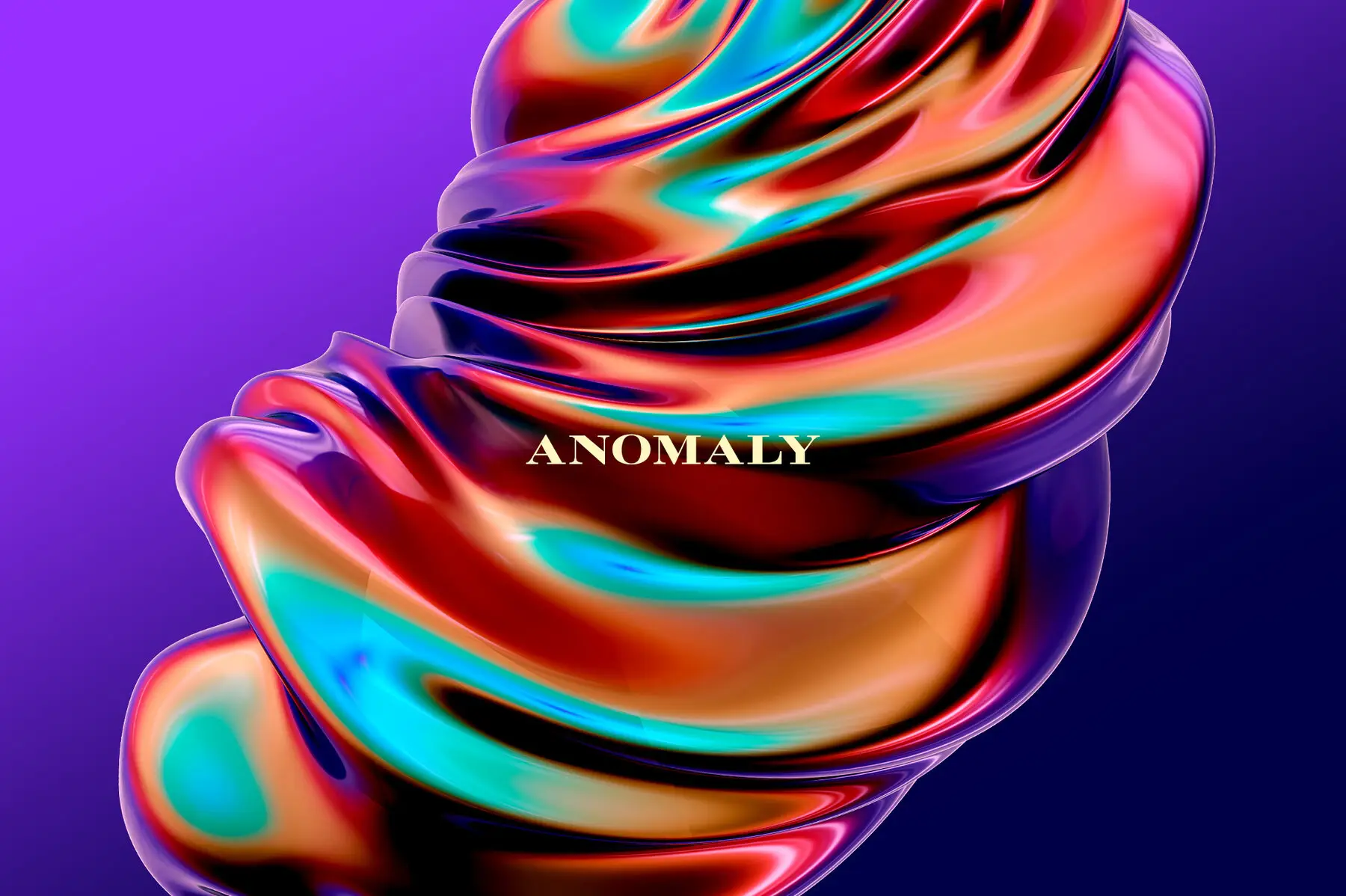 Anomaly – Fluid Metallic Shapes Graphics - YouWorkForThem